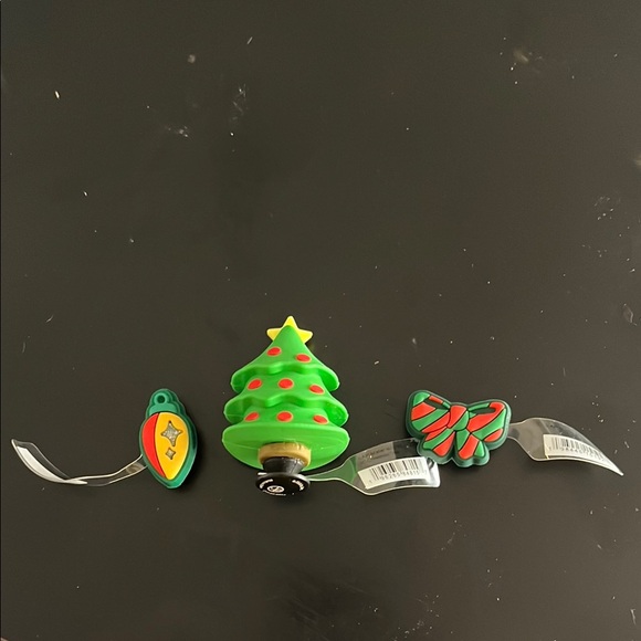 Accessories | 3 Christmas Tree And Ornament Croc Charmsjibbits | Poshmark